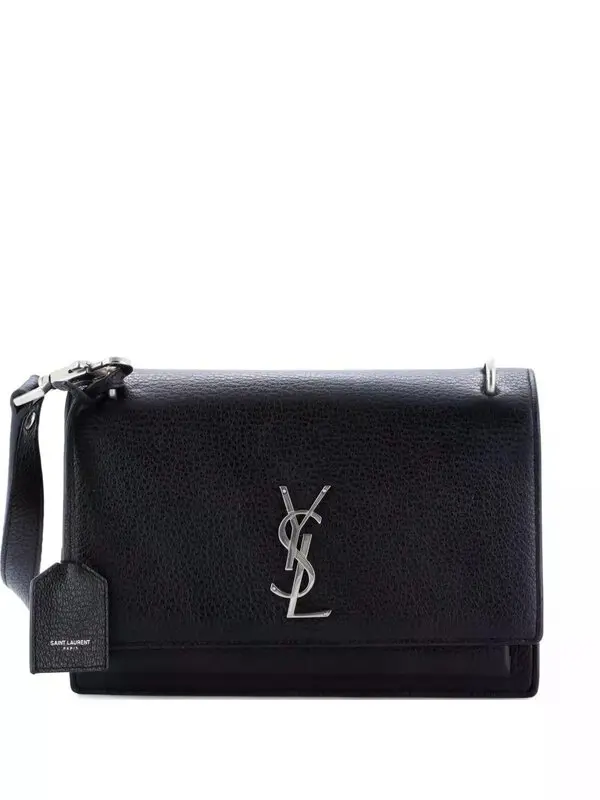 Saint Laurent Sunset Satchel Medium Crossbody Bag