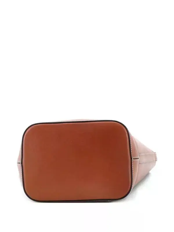 Celine Cuir Triomphe Leather Small Bucket Bag