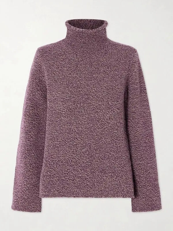 THE ELDER STATESMAN Flow Cashmere Turtleneck Sweater