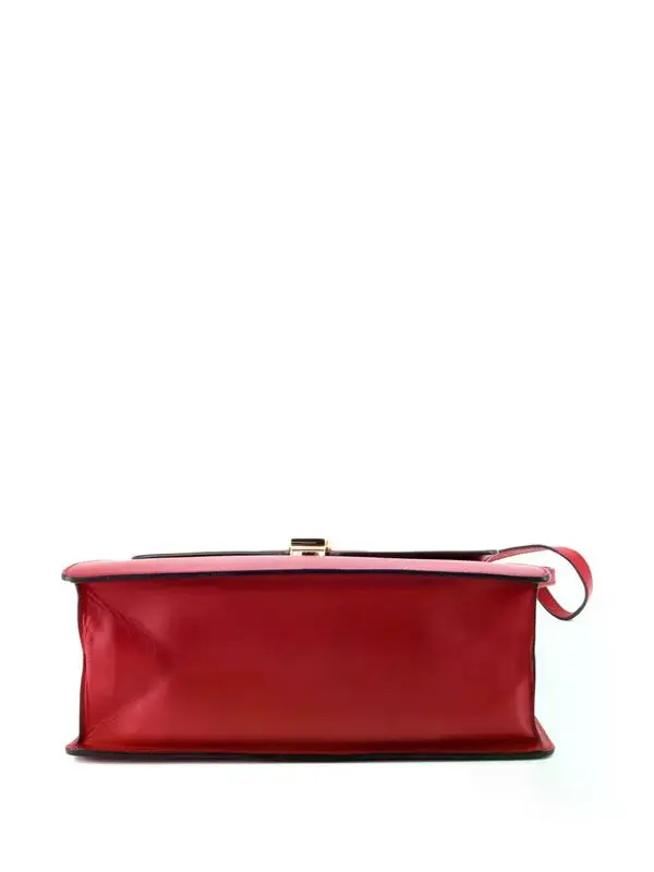 Gucci Sylvie Top Handle Medium Satchel - Red