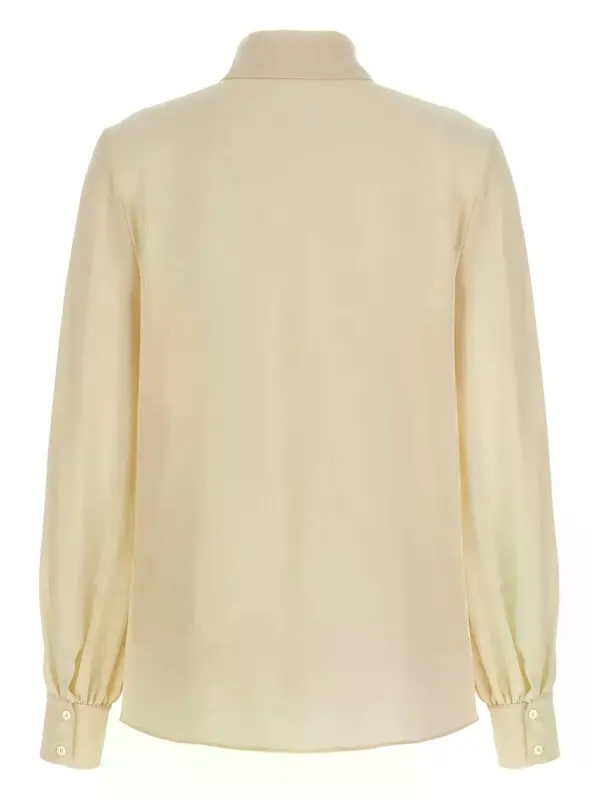 Valentino Garavani Bow Detail Shirt - Neutrals