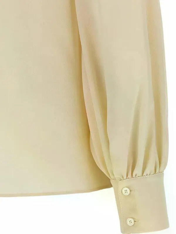 Valentino Garavani Bow Detail Shirt - Neutrals