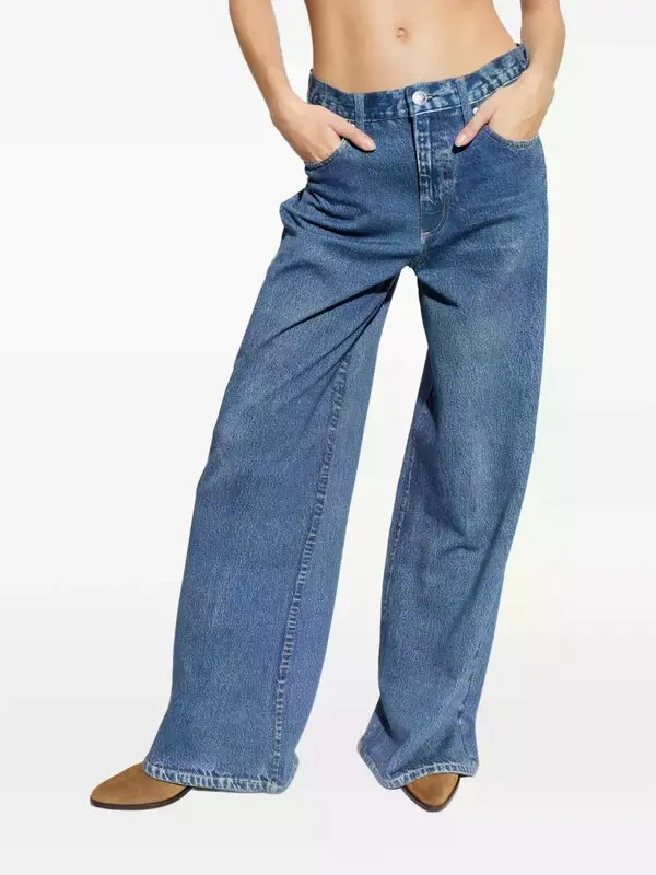 Rag & Bone Wide Leg Jeans