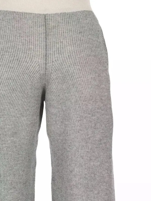 Lorena Antoniazzi Ribbed Knit Trousers