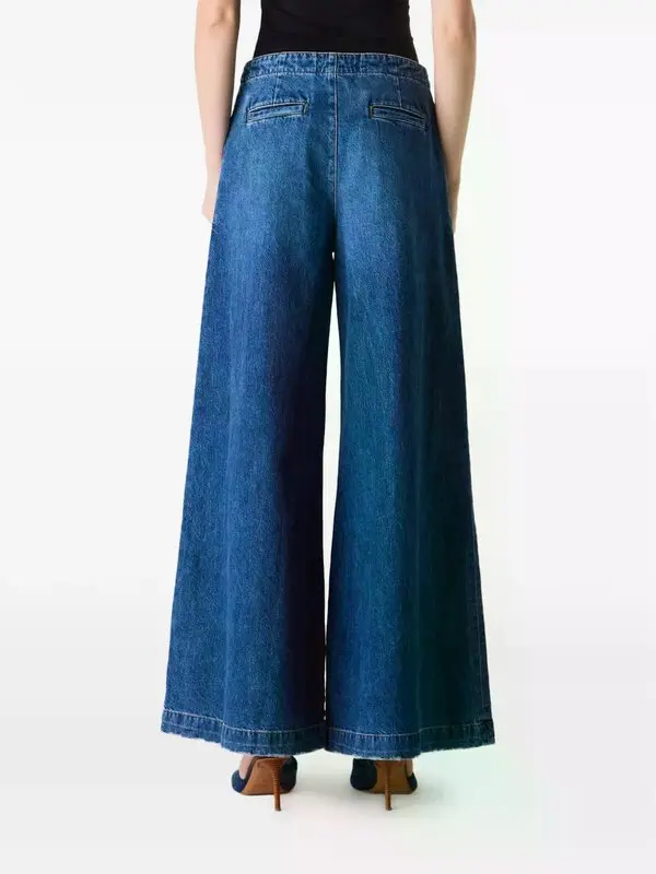 TWP Dancing In The Dark Wide Leg Jeans