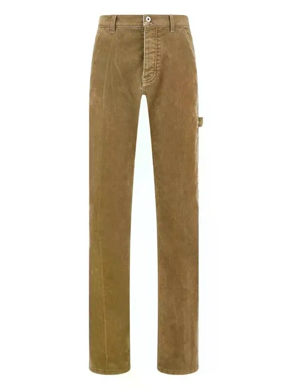 FERRAGAMO Cargo Trousers With Flocked Patch Pockets