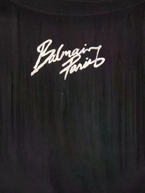 Balmain Logo-detail T-shirt