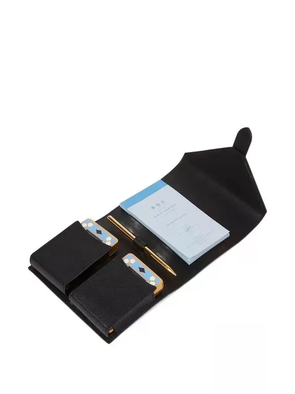 Smythson Leather Playing Cards Case