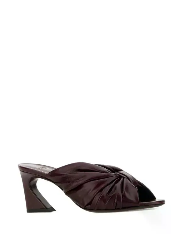 Fendi Arco Twisted Sandals - Red