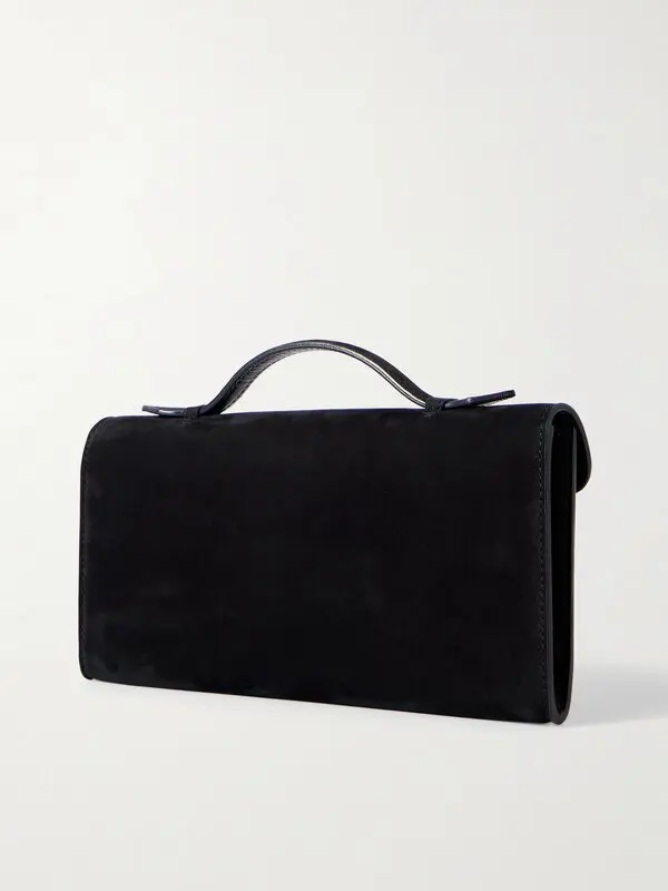 METIER Edge Nubuck Clutch - Black