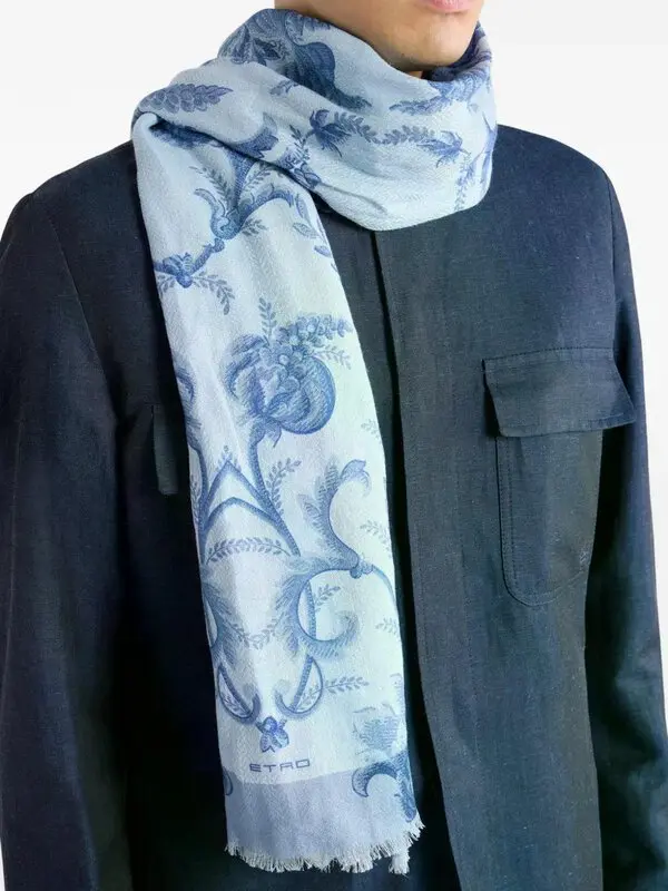 Etro Floral-print Scarf