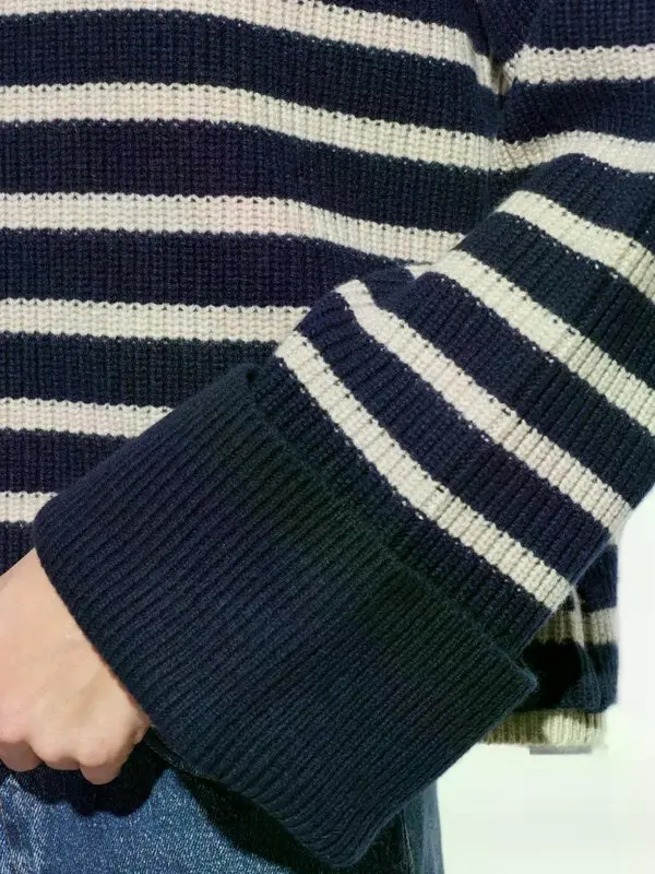 Rag & Bone Striped Roll-neck Sweater