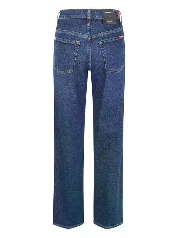 7 For All Mankind Five-pocket Straight Leg Jeans