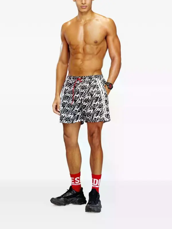 DIESEL® Side-stripe Swim Short