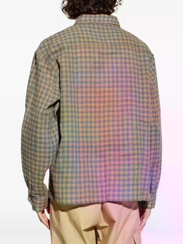 FRAME Checked Buttoned-up Shirt
