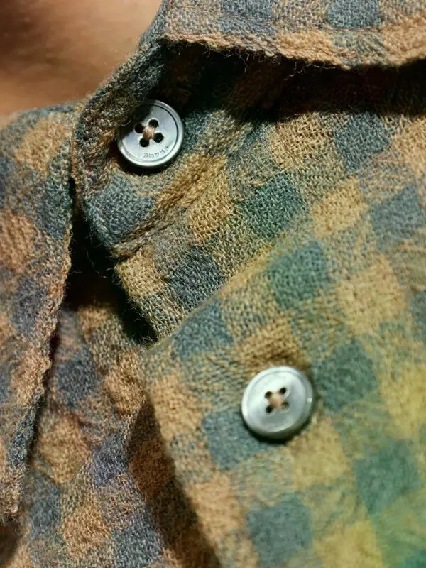 FRAME Checked Buttoned-up Shirt