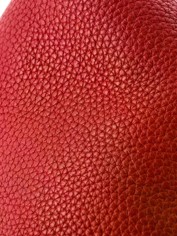 Hermès Picotin Lock Clemence Pm Bucket Bag - Red