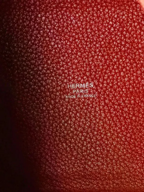 Hermès Picotin Lock Clemence Pm Bucket Bag - Red