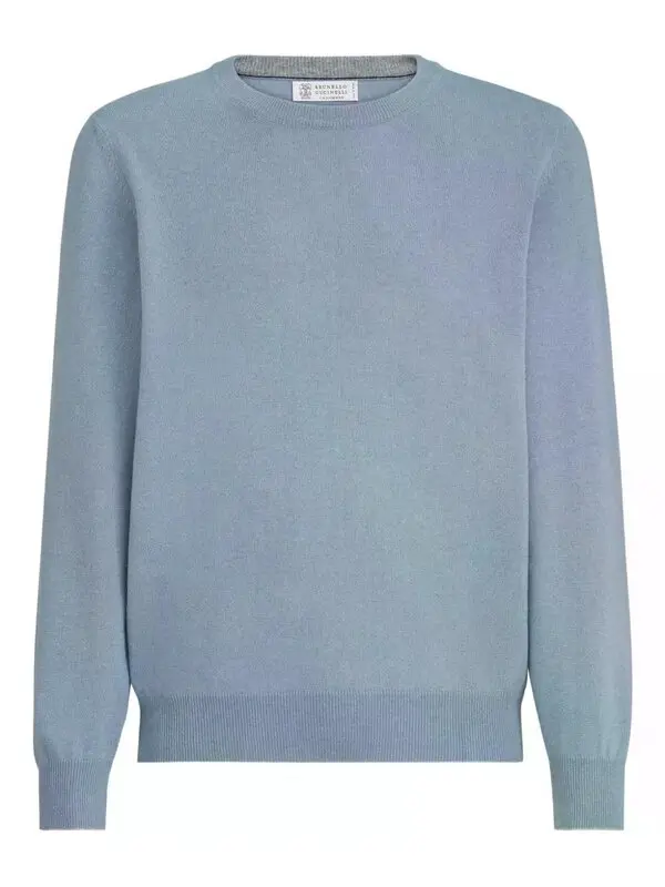 Brunello Cucinelli Crew-neck Sweater - Blue