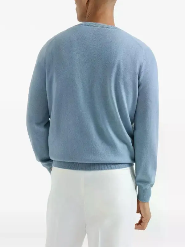 Brunello Cucinelli Crew-neck Sweater - Blue