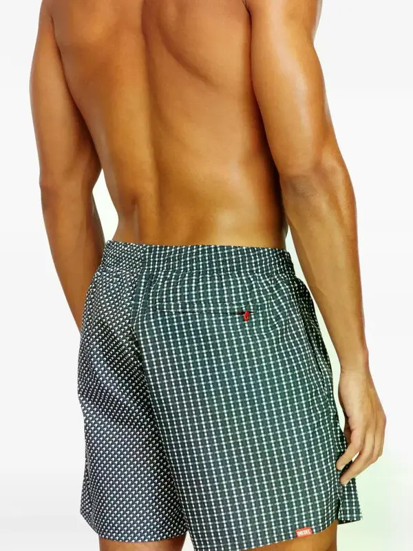 DIESEL® Patterned Swim Shorts
