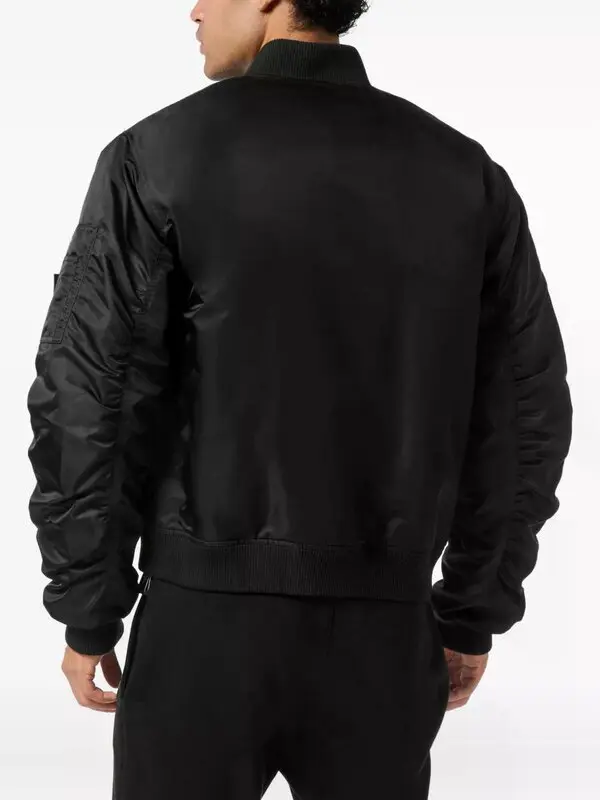 PLEIN SPORT Logo-plaque Bomber Jacket
