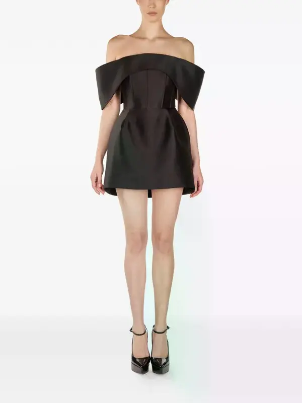 ARAFTU Off-shoulder Corset Mini Dress