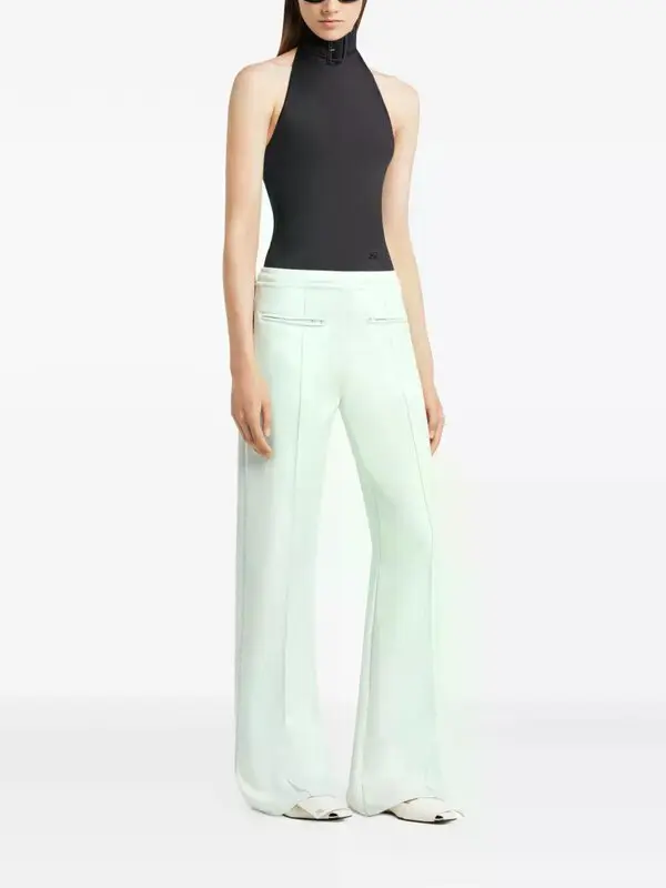 COURREGES Track Pants With Zip Pockets - White