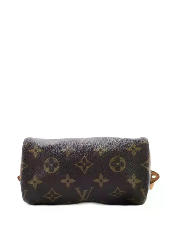 LOUIS VUITTON Speedy Mini Hl Handbag Monogram Canvas Satchel - Brown