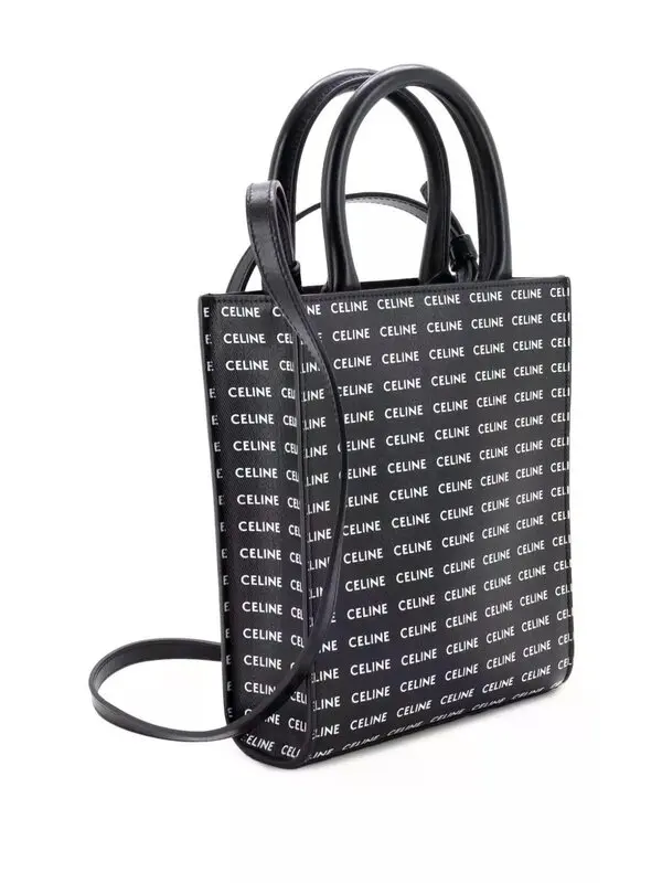 Celine Vertical Cabas Mini Tote Bag - Black