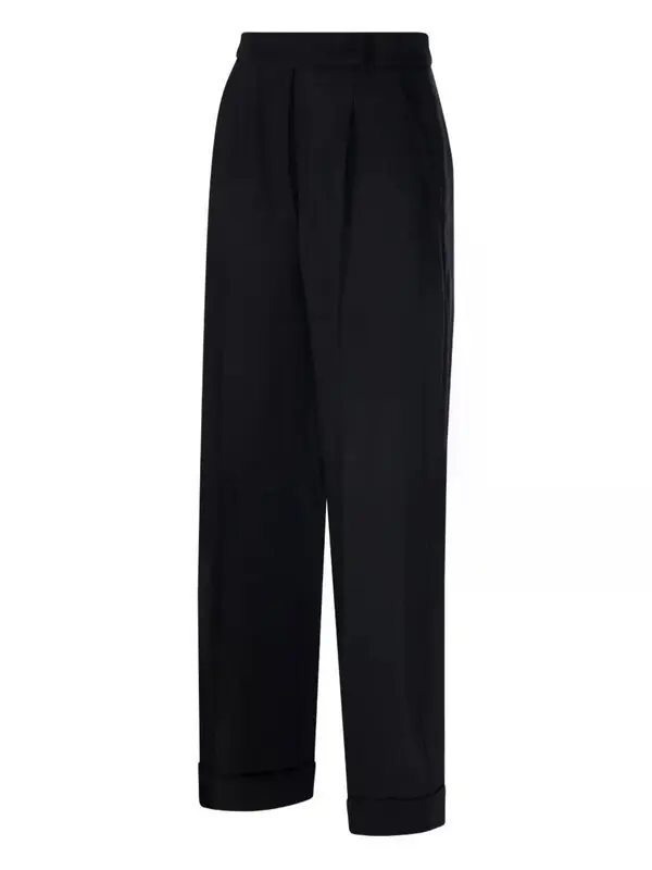 Max Mara Cropped Wool Trousers