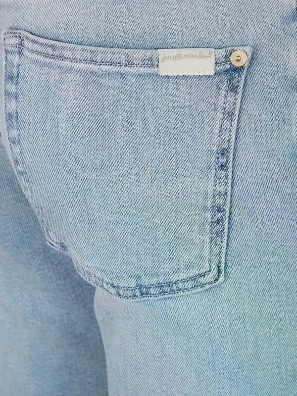 7 For All Mankind Five-pocket Straight Leg Jeans