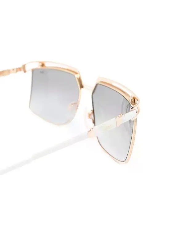 Cazal Geometric-frame Sunglasses