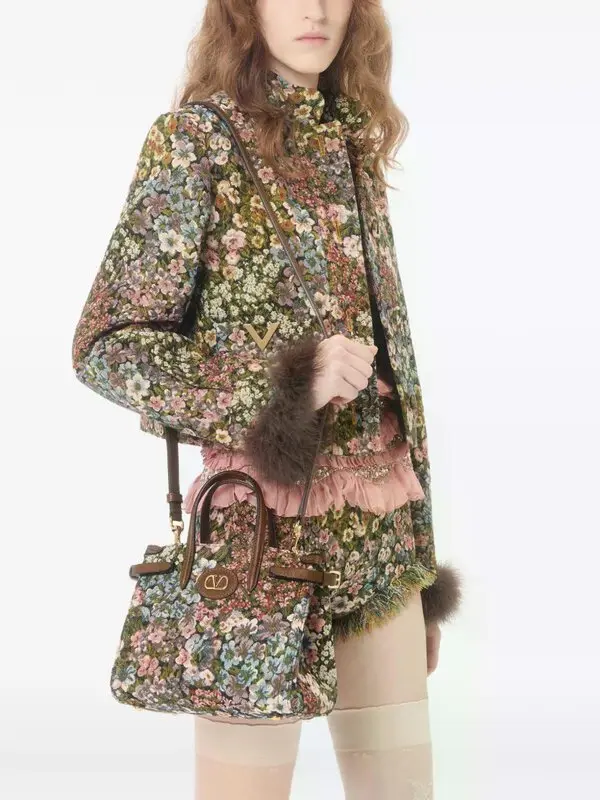 Valentino Garavani Antives Jacquard Tote Bag