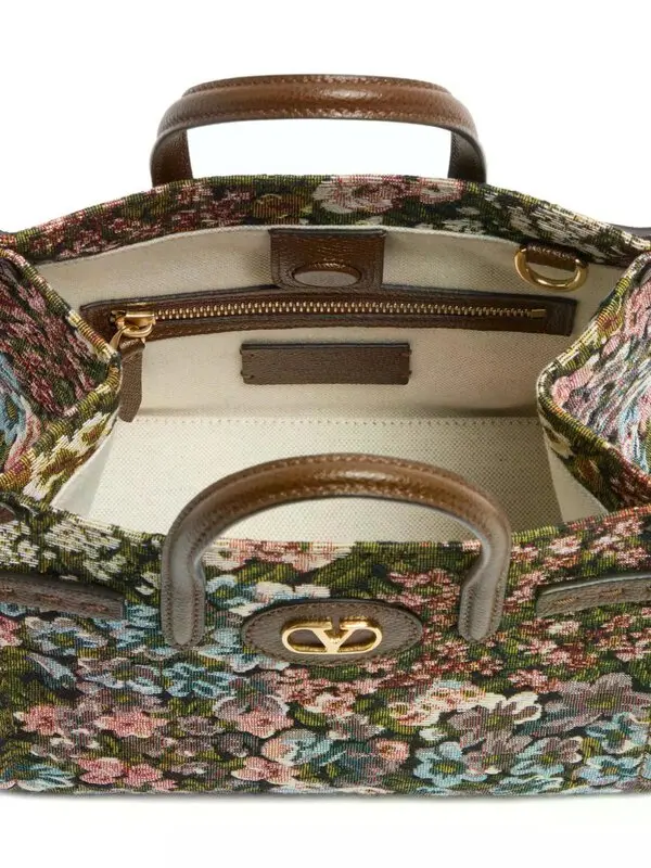 Valentino Garavani Antives Jacquard Tote Bag