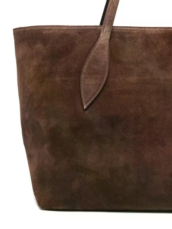 LIFFNER Mega Sprout Suede Tote Bag - Brown