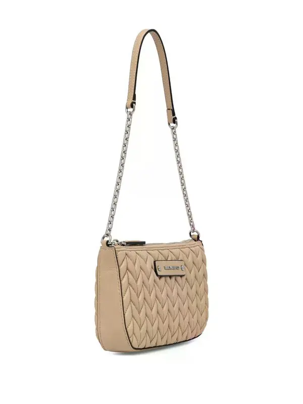 Karl Lagerfeld Quilted Shoulder Bag With Chain Strap