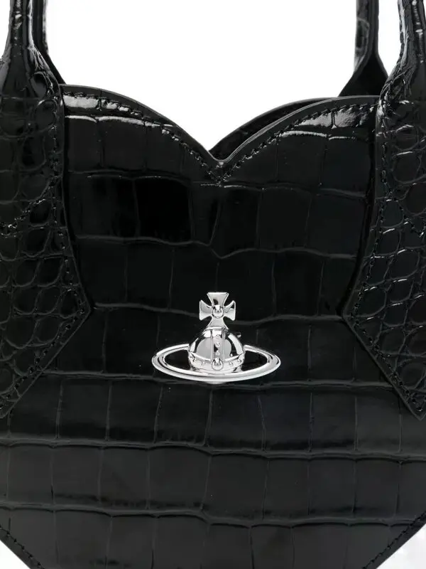 VIVIENNE WESTWOOD Josephine Heart Tote Bag