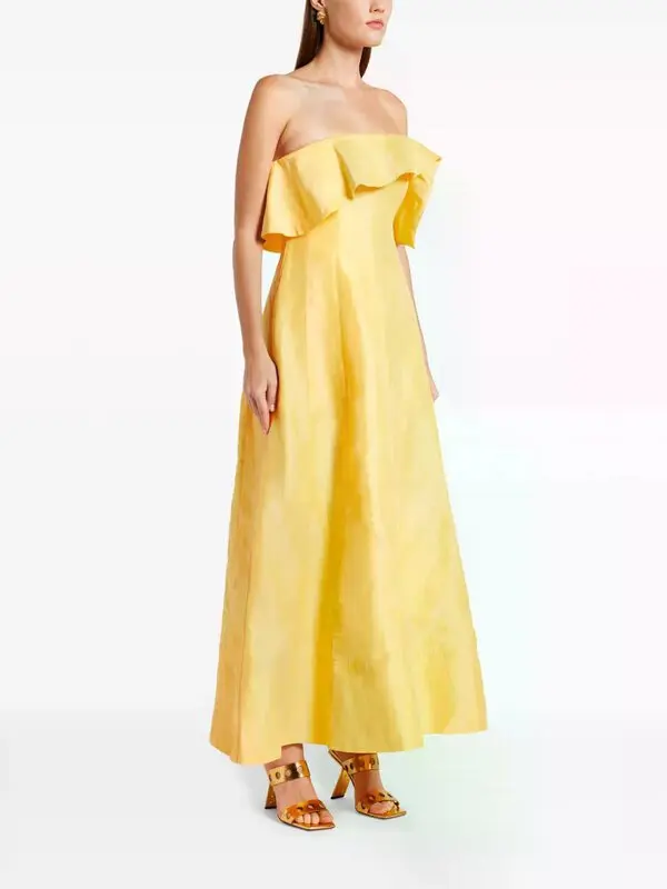 Aje Off-shoulder Strapless Gown