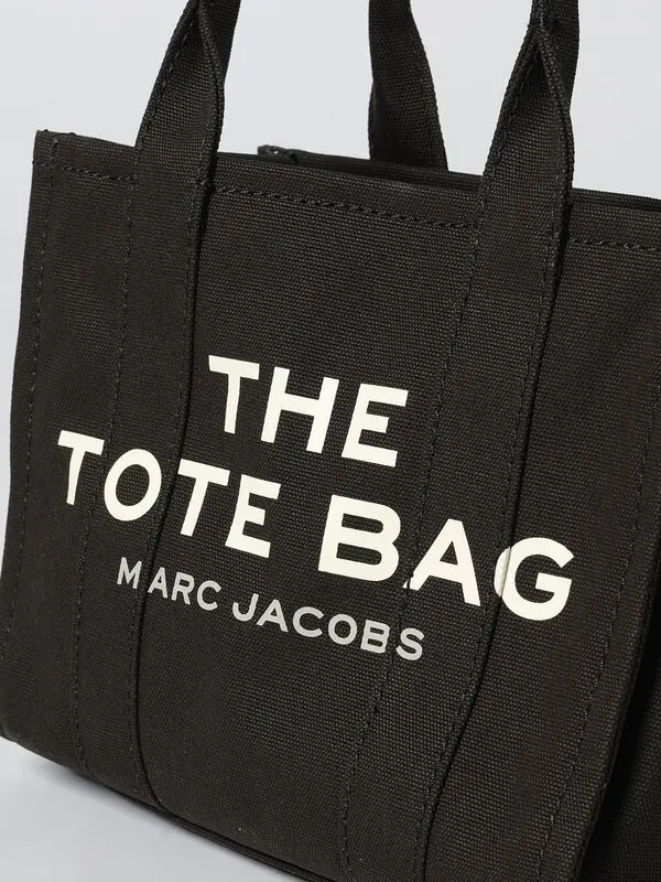 Marc Jacobs Small Cotton Tote Bag - Black