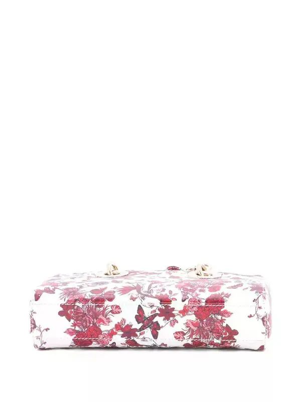 Dior Lady D-joy Printed Leather Small Satchel - Multicolour