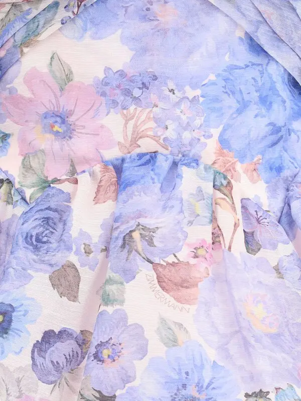 Zimmermann Mini Dress - Sky