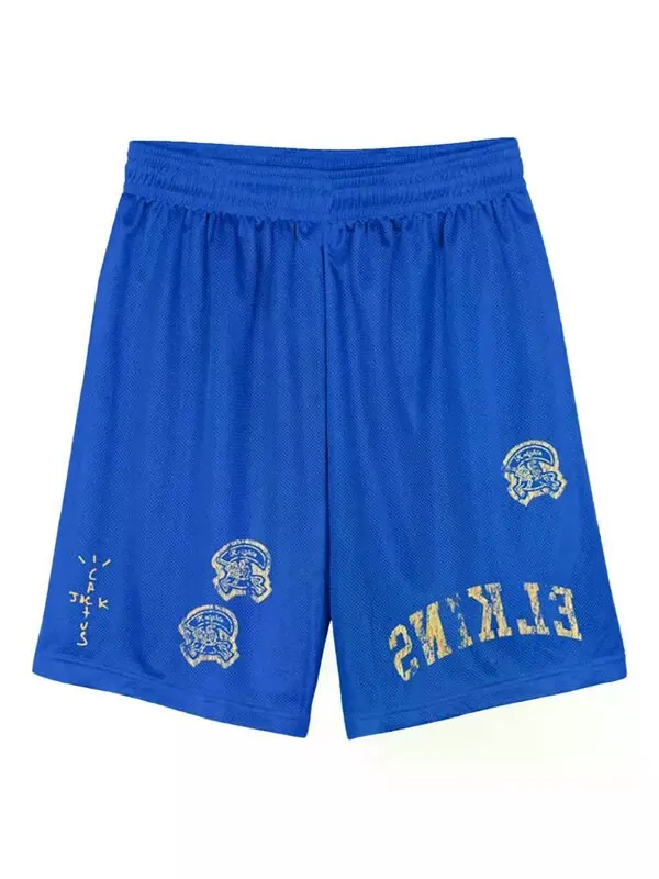 TRAVIS SCOTT Graphic-print Short - Blue