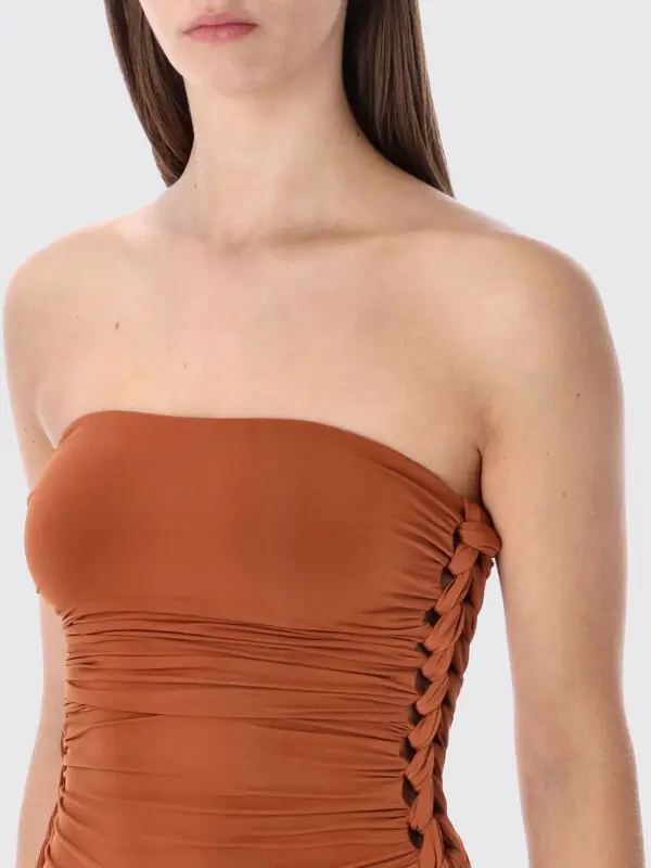 Zimmermann One Piece Swimsuit - Brick Red