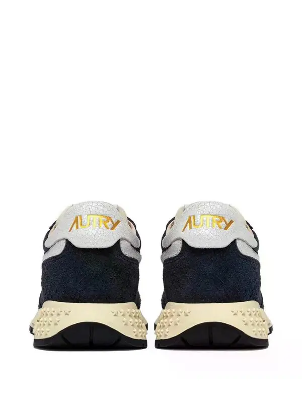 AUTRY Reelwind Logo Appliqué Trainers - Blue