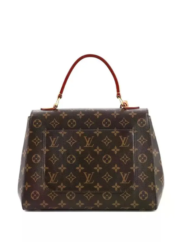LOUIS VUITTON Cluny Top Handle Bag Monogram Canvas Mm - Brown