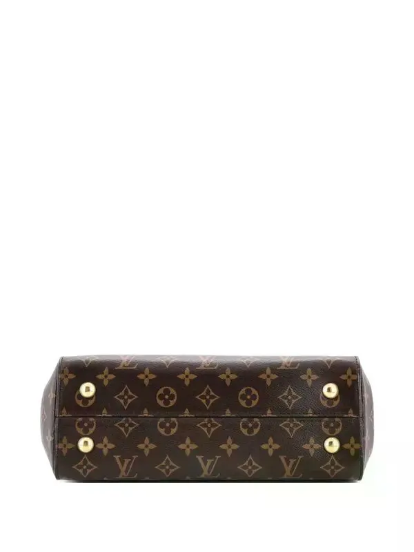 LOUIS VUITTON Cluny Top Handle Bag Monogram Canvas Mm - Brown