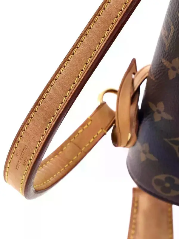 LOUIS VUITTON Cluny Top Handle Bag Monogram Canvas Mm - Brown