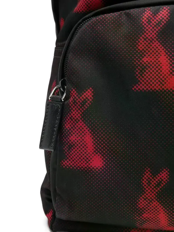 Prada Rabbit-print Backpack