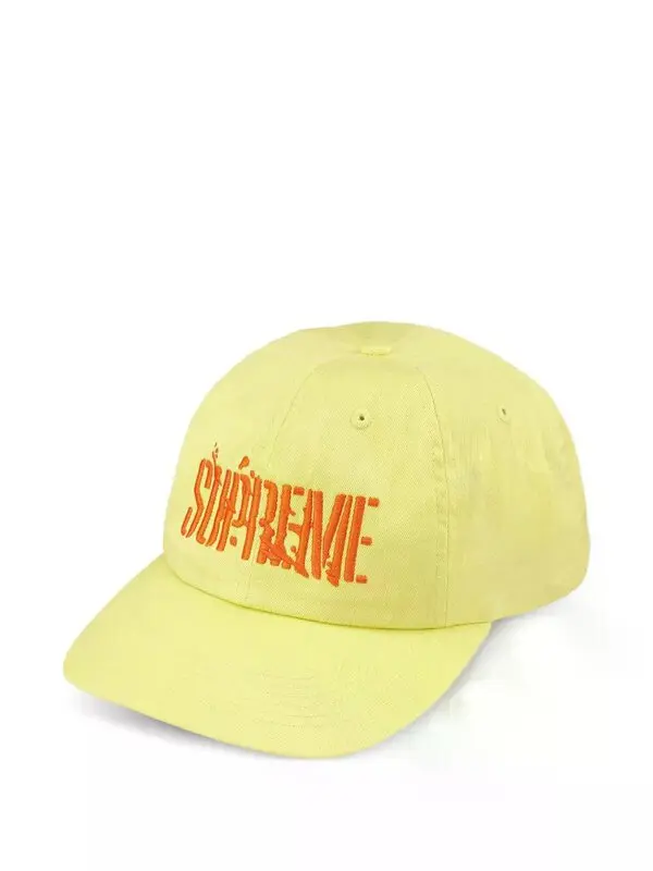 Supreme Splatter 6-panel Cap - Yellow